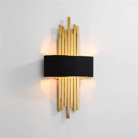 Luxury New Classical Led Wall Lamps Plated Metal Gold Wall Mounted