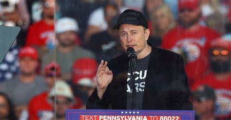 유권자에 100만달러 쏘는 트럼프 지지자 머스크미 법무부 경고