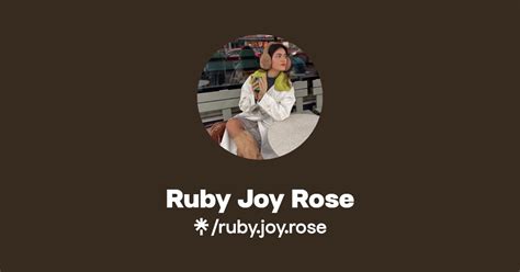 Ruby Joy Rose Linktree