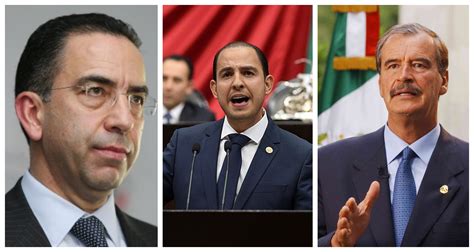 Javier Lozano Vicente Fox Marko Cort S Y Felipe Calder N Reaccionaron A La Captura De Ovidio