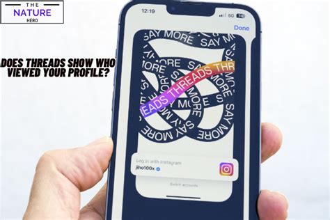 Does Threads Show Who Viewed Your Profile The Nature Hero