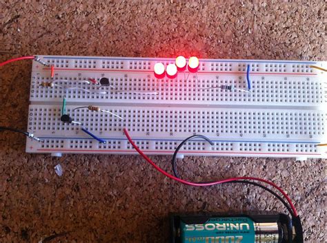 Npn For Switch In High Side And Low Side Leds And Multiplexing
