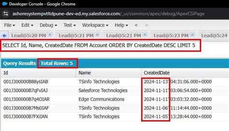 Order By Clause In Soql Salesforce Object Query Language