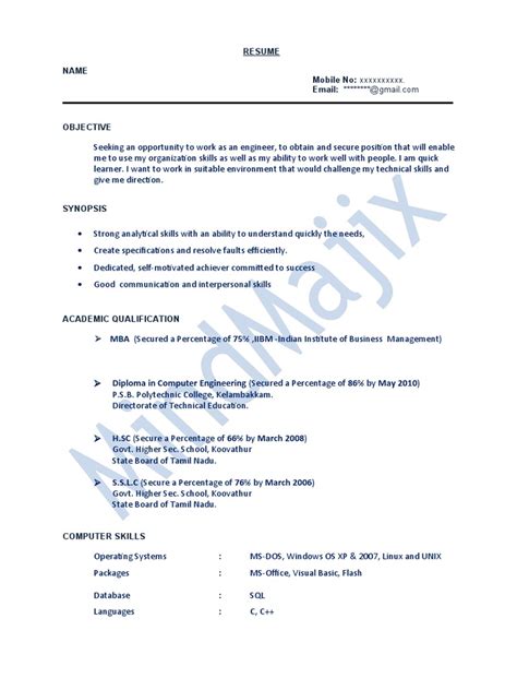 Ab Initio Sample Resume 3 Pdf Computer Science System Software