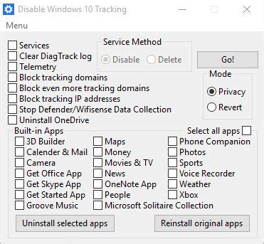 Download Disable Windows 10 Tracking V3 2 3 Open Source AfterDawn Software Downloads