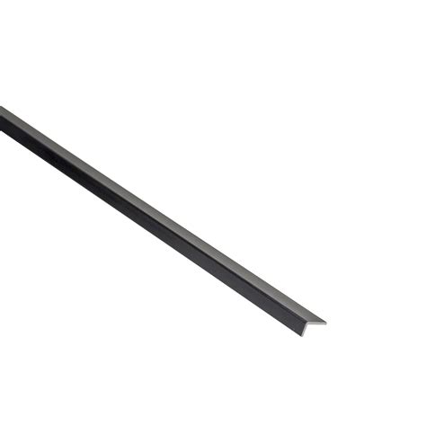 Cornière Aluminium Anodisé Noir Mat Standers H6 X L11 X Ep1 Mm L1