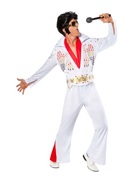 Deluxe Elvis Adult Costume Costumes R Us Fancy Dress