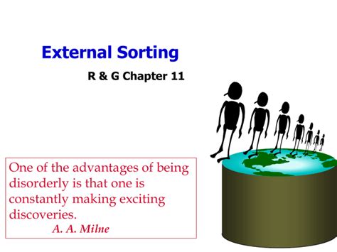 External Sorting Algorithms Database Management Presentation