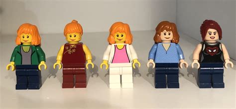 Evolution Of Mary Jane Watson R Lego