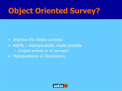 PPT Survey Reusability Through Object Orient Design PowerPoint Presentation ID