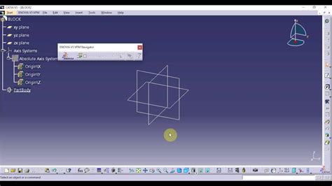 Catia V5 Tutorial 1 Basics Youtube
