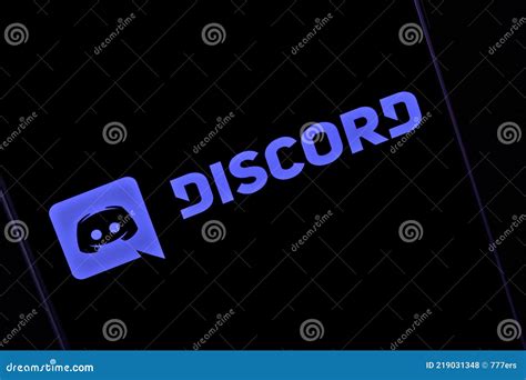 Discord Software Logo Editorial Photo CartoonDealer Com 105601129