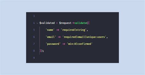Mastering Laravel Validations A Comprehensive Guide With Examples For