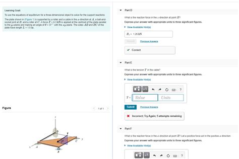 Solved Part D Learning Goal To Use The Equations Of Chegg