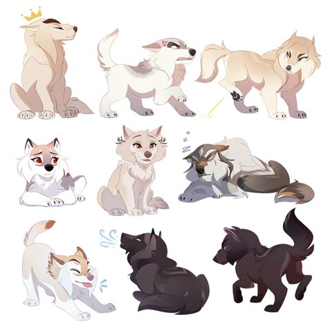 Anime Wolf Drawing Dog Drawing Cute Animal Drawings Kawaii Cute