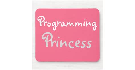 Funny Female Programmer Nickname Joke Title Mouse Mat Zazzle