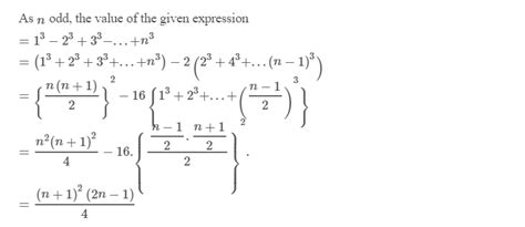 N Is An Odd Integer Then N3 N 1 3 N 2 3