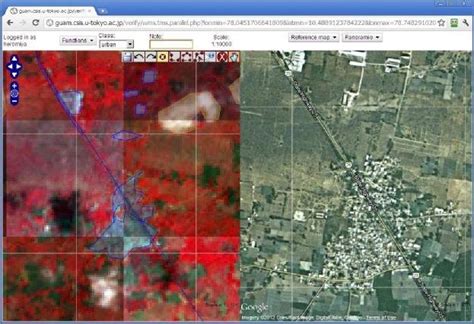 Screenshot Of The Web Gis Left Window Is For Drawing Polygons And Download Scientific Diagram