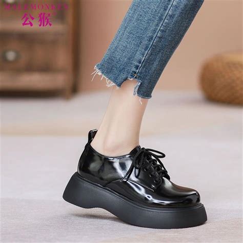 รองเท้าแมรี่เจน หัวหลม แฟชั่นเรียบง่าย สําหรับผู้หญิง Rich Peachs Th Thaipick