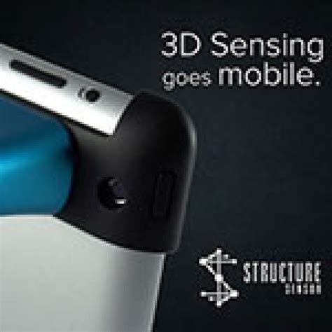 Structure Sensor 3d Scanner Works With New Ipad Air And Ipad Mini 3d Printing Industry