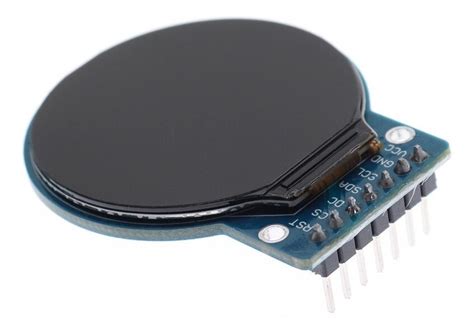 Pantalla Redonda Tft 1 28 Gc9a01 240x240 Interfaz Spi Esp32 Klyckit