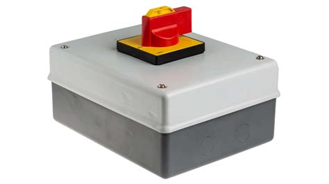 Rs Pro 4p Pole Panel Mount Isolator Switch 100a Maximum Current 55kw Power Rating Ip54 Rs
