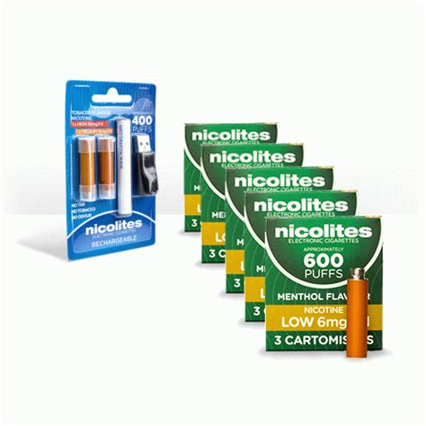 Nicolites Rechargeable Electronic Cigarette Starter Kit And Nicolites