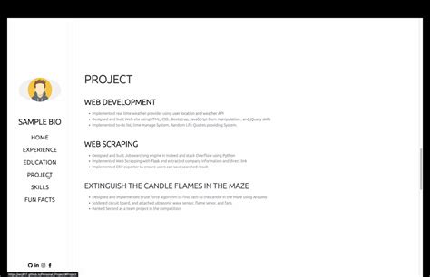 Web Development Curriculum Frontend Portfolio Project V1 — Pirate King