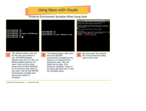 Andrew Mallett On Linkedin Linux Sudo Editor
