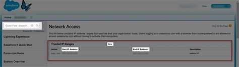 Whitelist Ip Addresses In Salesforce Celigo Help Center