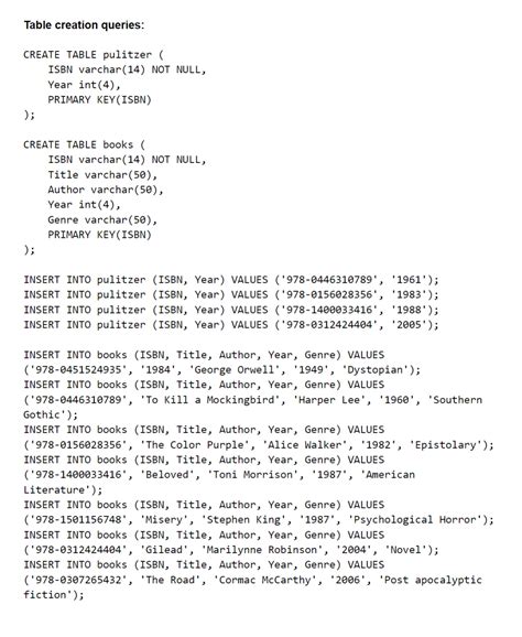Solved Part Two Take The Two Following Tables As A Basis Chegg