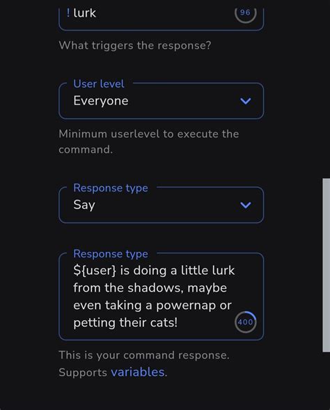 Lurk Command Saying The Wrong Name R Twitch