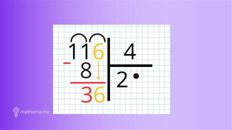 Ділення в стовпчик Як навчити дитину ділити в стовпчик Блог Математика 3 клас на Mathema