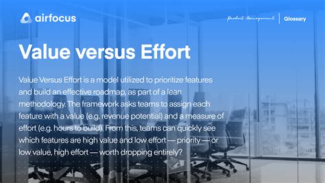 What Is Value Versus Effort Definition Measurement And Faq