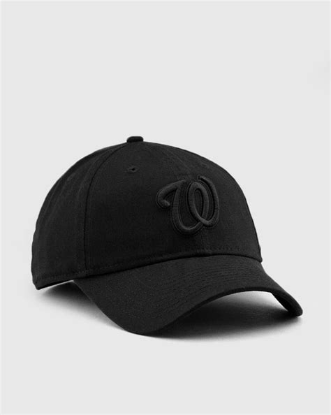 Shop New Era Washington Nationals 9twenty Core Classic Cap 80609552 Black Snipes Usa
