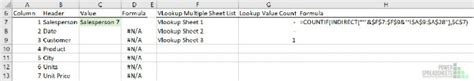 Excel VLOOKUP Multiple Sheets In Easy Steps Example Workbook