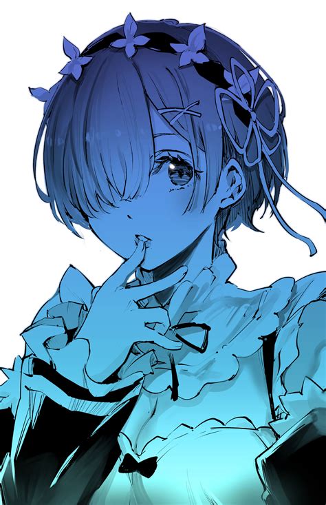 Rem Re Zero Kara Hajimeru Isekai Seikatsu Drawn By Sakayama Shinta Danbooru