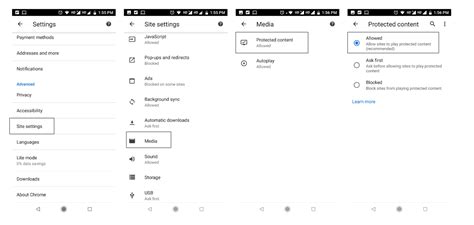 Android Chrome Shows Error Message Device Browser Couldn T Play