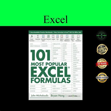 Most Popular Excel Formulas Shopee Malaysia