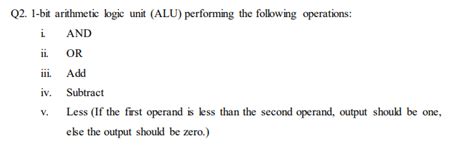 Solved Implement The Logic Functions Using Verilog Question Chegg