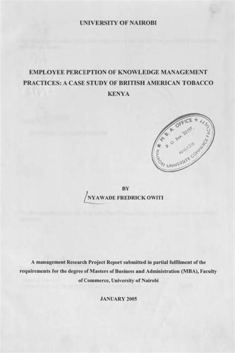 Pdf Employee Perception Of Knowledge Management … Dokumen Tips