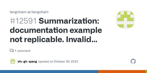 summarization documentation example not replicable invalid response object from api together