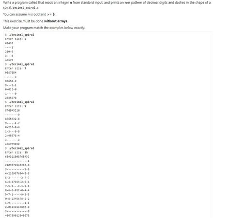 Solved Write A Program Called That Reads An Integer N From Chegg