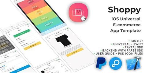 Shoppy Ios Universal Ecommerce App Template Swift Code Market