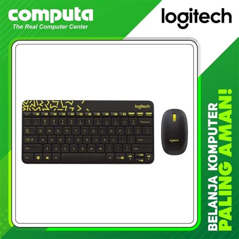 Jual Keyboard Logitech Mk Wireless Keyboard Dan Mouse Combo Kota Yogyakarta Computa