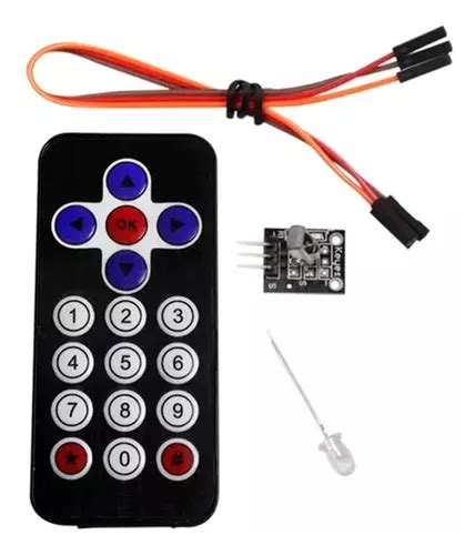 controle remoto infravermelho módulo ir arduino hx1838