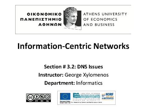 Informationcentric Networks Section 3 2 Dns Issues Instructor