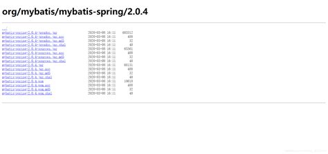 Spring整合mybatis的依赖mybatis Spring包下载mybatis Spring下载 Csdn博客