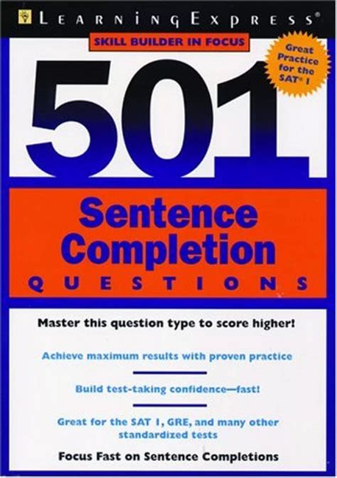 sentence completion exercises pdf