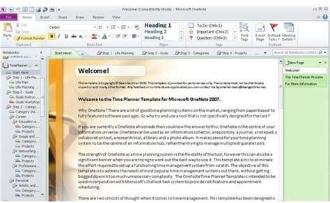 Choose A Daily Planner For OneNote